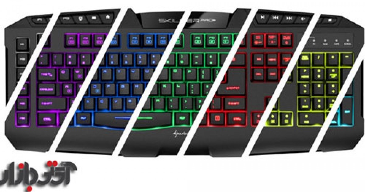 عرضه کیبورد گیمینگ Sharkoon Skiller PRO Plus با قیمتی ارزان