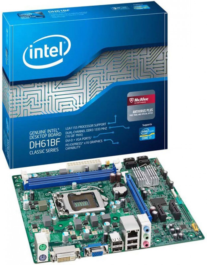 مادربرد اینتلMother Board Intel DH61BF - آی تی بازار مادربرد اینتل ...